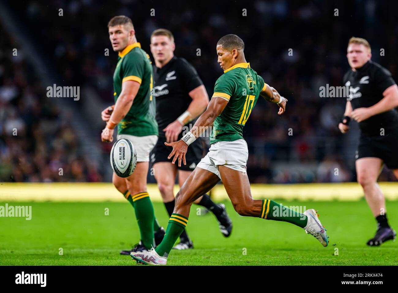 LONDON, UNITED KINGDOM. 25st, Aug 23. Manie Libbok of Springboks ...