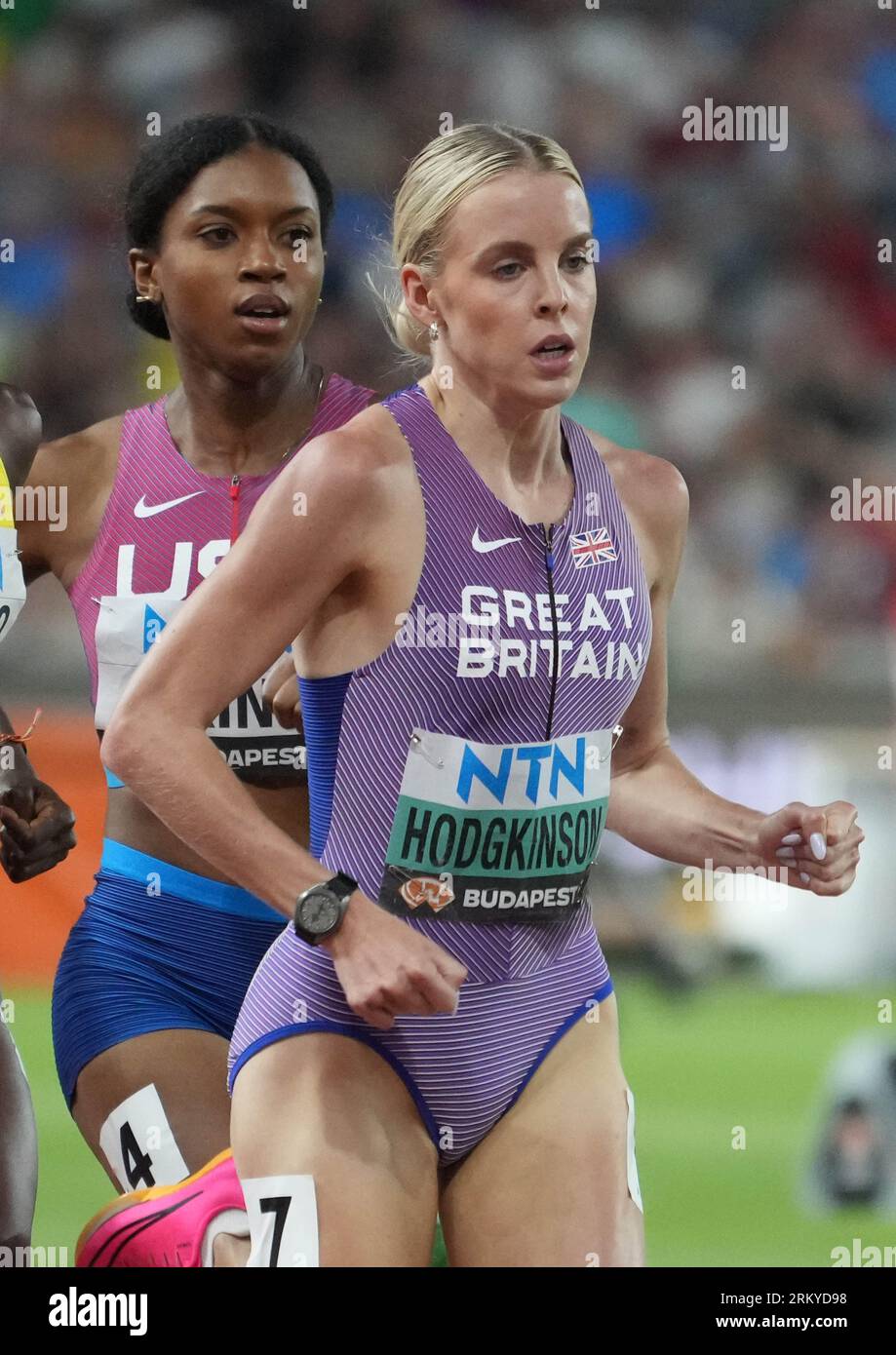 Keely HODGKINSON GBR Heat 1 Halbfinale 800 METER FRAUEN bei den ...