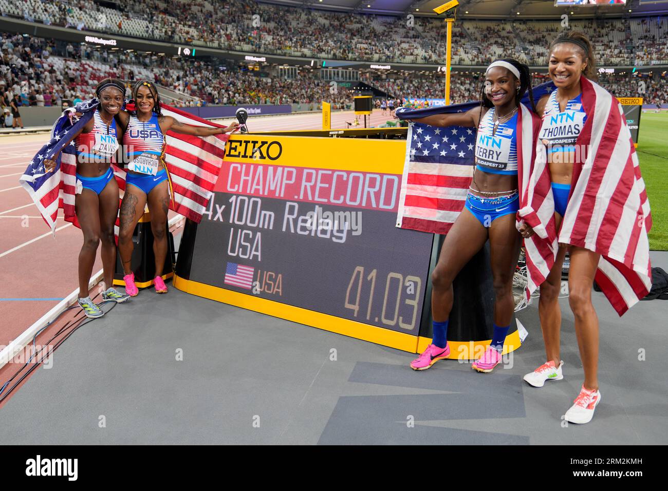 Tamari Davis, Twanisha Terry, Gabrielle Thomas and Sha'Carri Richardson ...