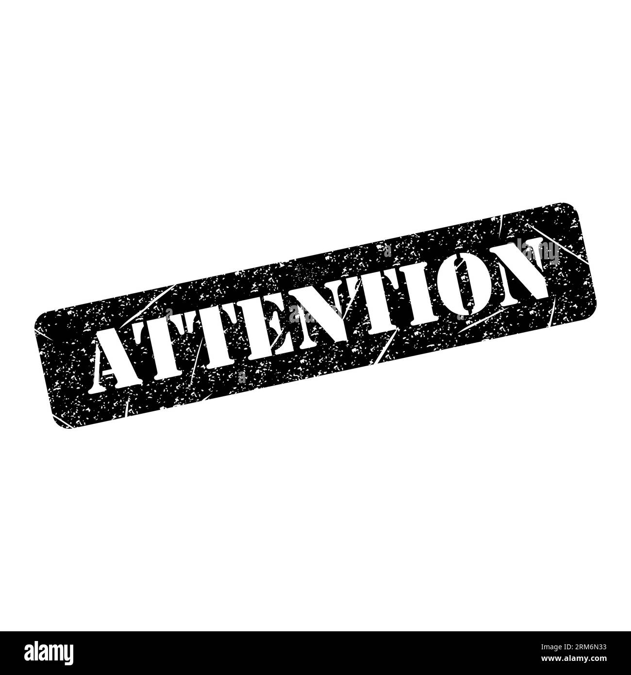 Achtung Stempel Symbol, Etikett Aufkleber Schild Taste, Text Banner ...