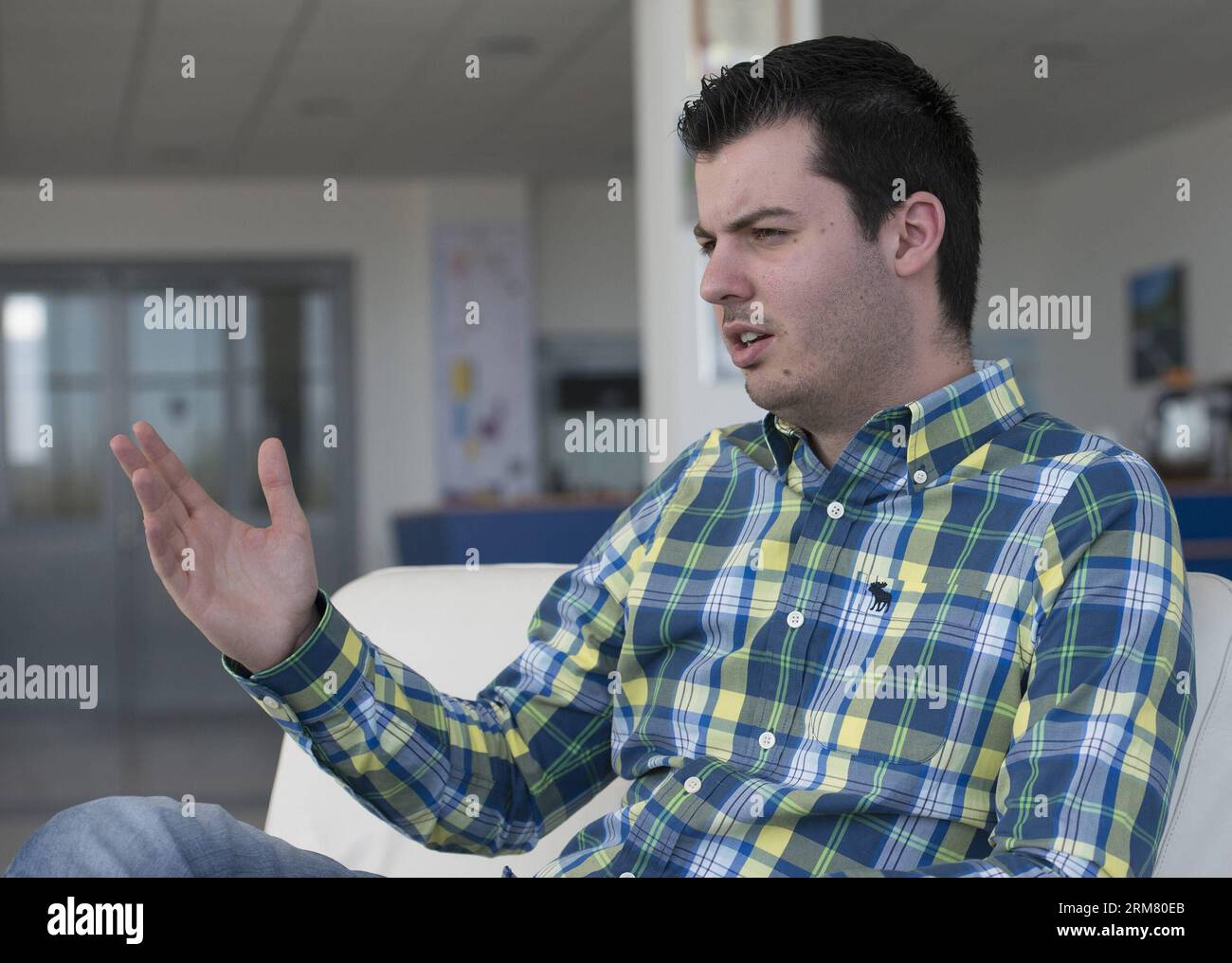 Owner of the Rimac Automobili electric vehicles company Mate Rimac ...