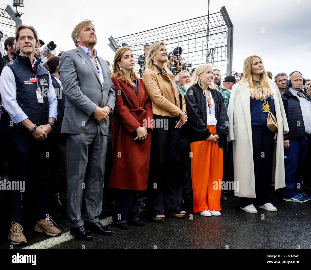 ZANDVOORT - Emma Heesters, Robert van Overdijk, König Willem-Alexander ...