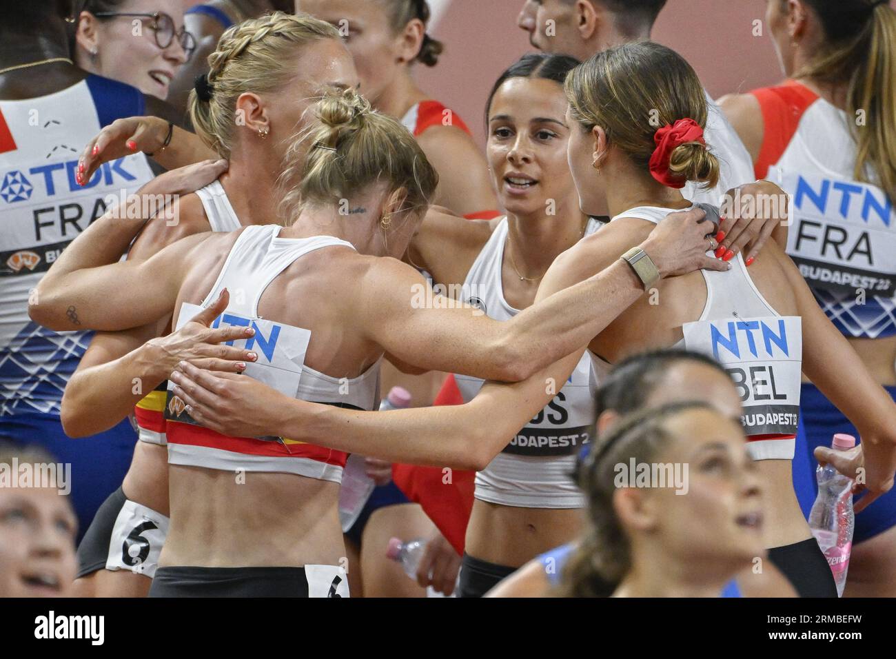 Budapest, Ungarn. 27. August 2023. Die Belgierin Hanne Claes, die ...
