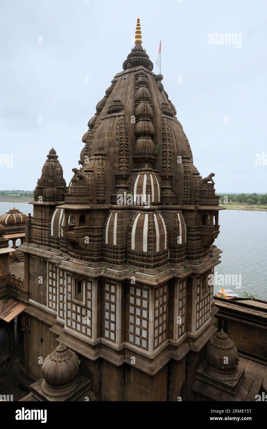 Das Devi Ahilyabai Mandir befindet sich im Ahilya Devi Fort Complex am ...