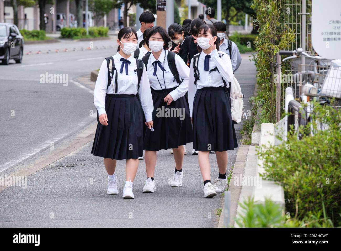 Japanische schulmädchen -Fotos und -Bildmaterial in hoher Auflösung – Alamy