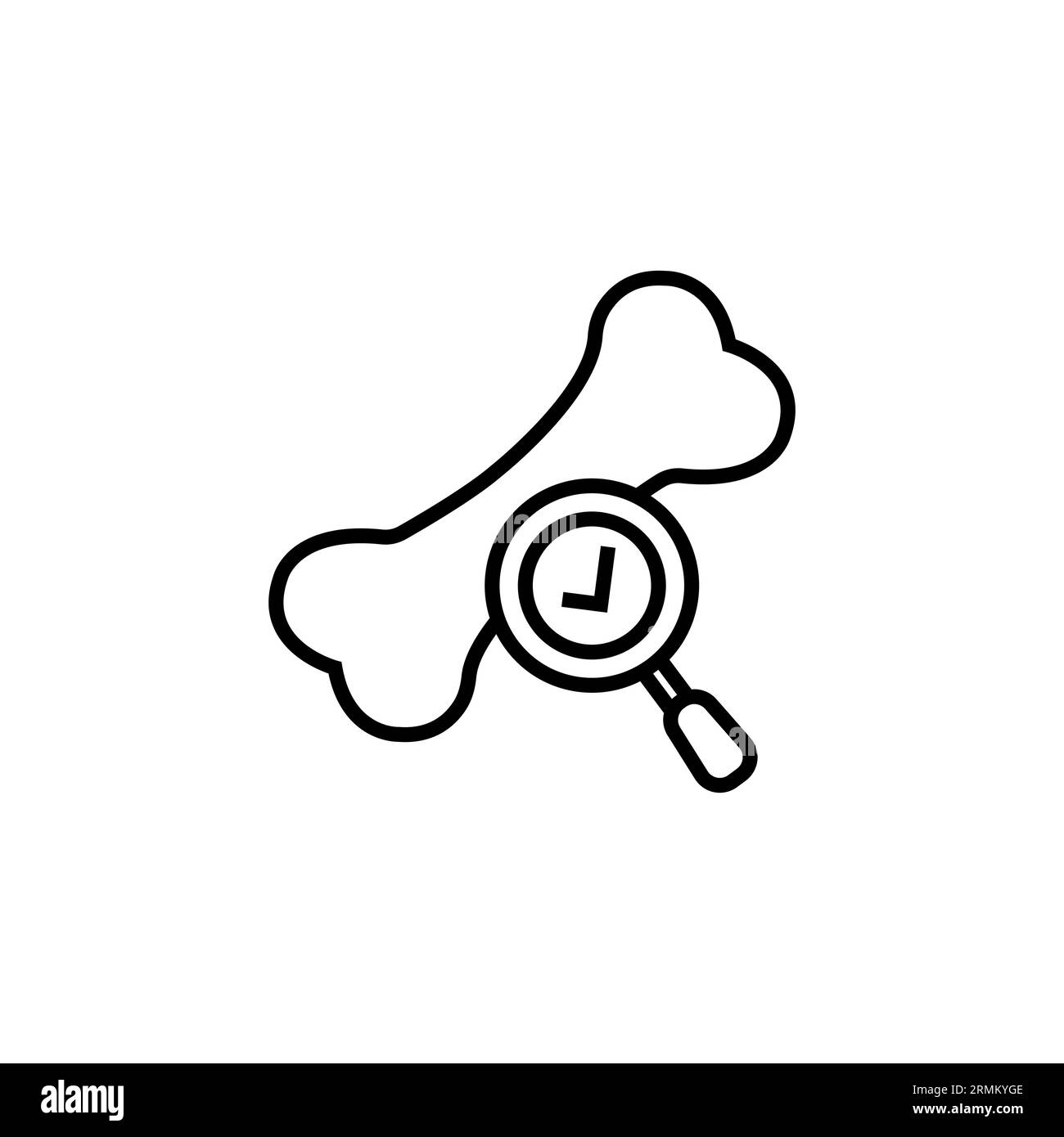 Oberschenkelknochen anatomisch Schwarzweiß-Stockfotos und -bilder - Alamy