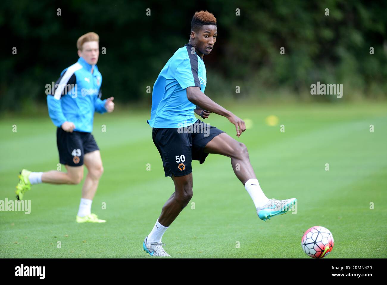 Aaron Hayden vom Wolverhampton Wanderers FC unter 21s Training Session ...