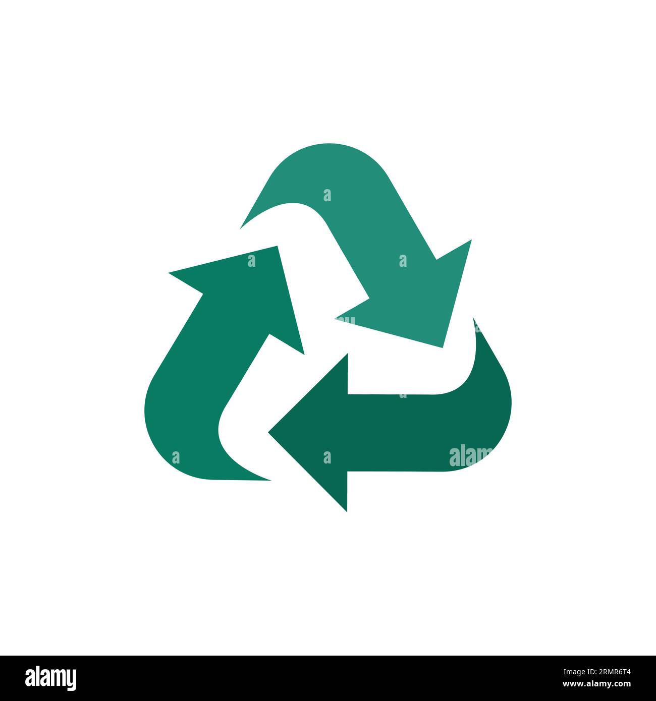 Recycling symbol recycling logo Stock-Vektorgrafiken kaufen - Alamy