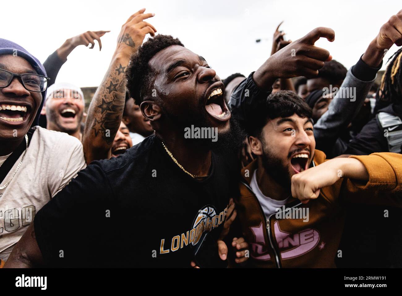 Ryan Carter (The Hezigod) und Gerald Green besuchen im Vorfeld des Big ...
