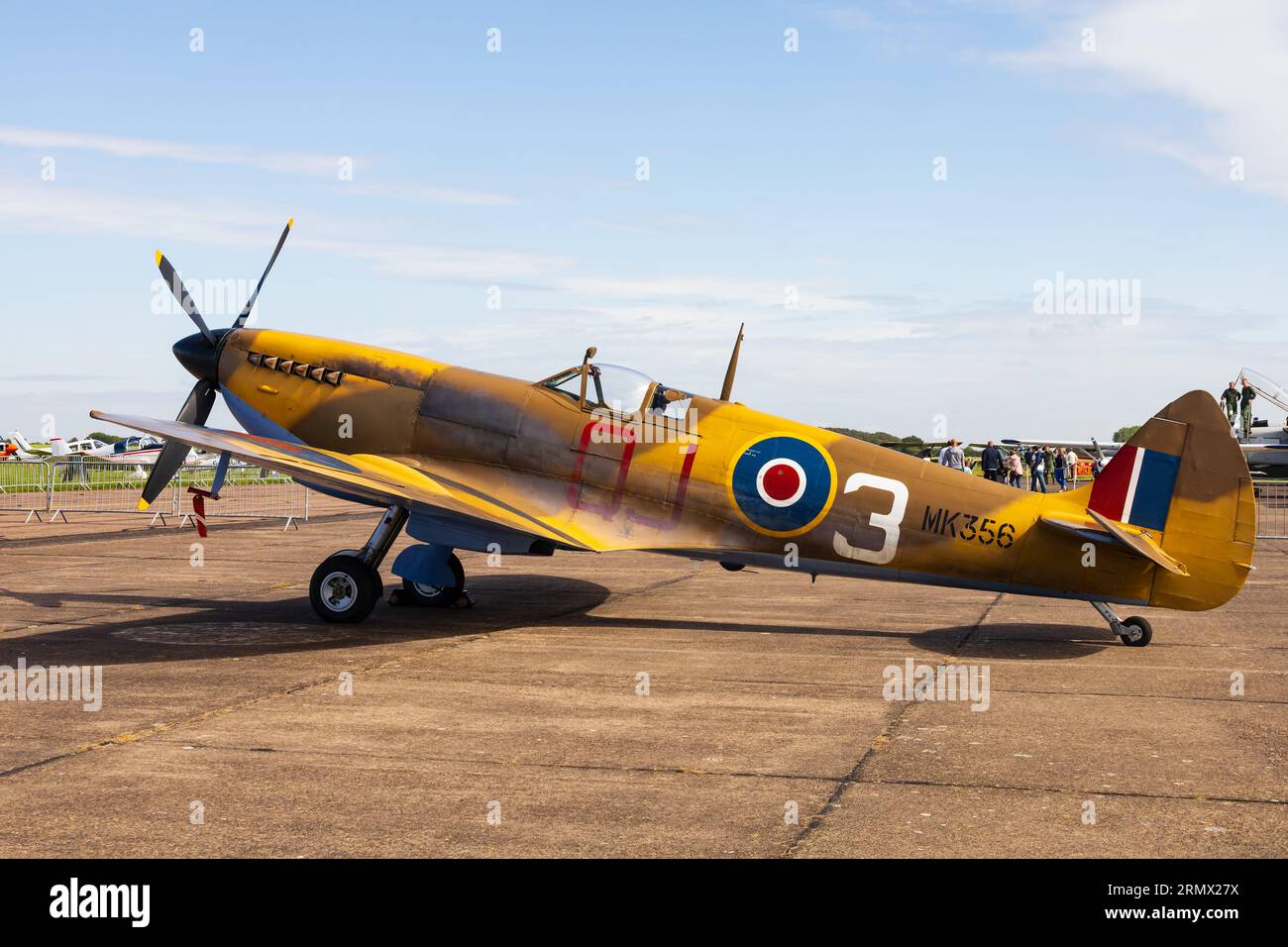 WW2 Fighter, Supermarine, Spitfire Mk1Xe, Low Level, MK356 of the ...