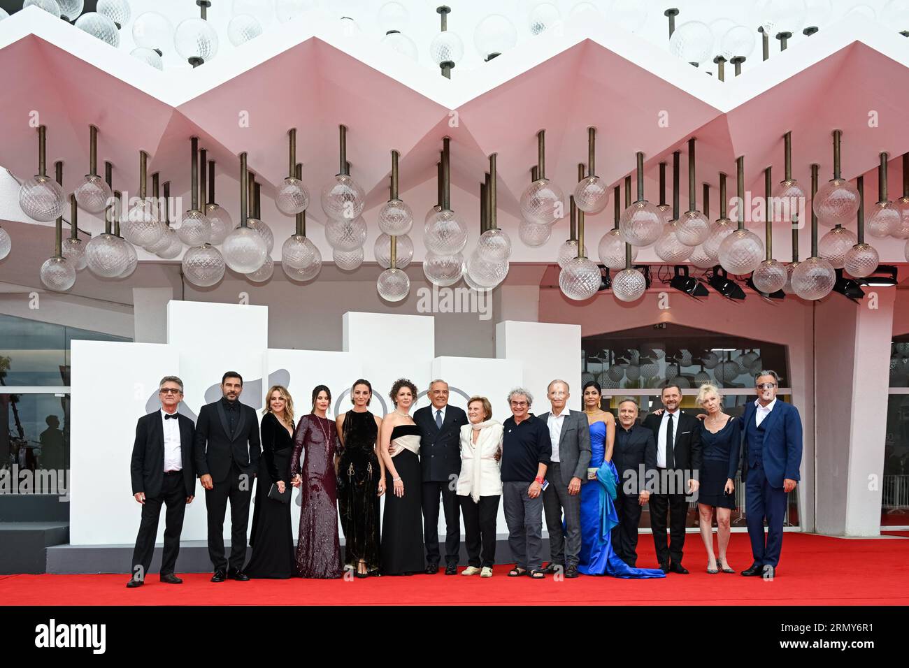 Italien. 30. August 2023. ?, Edoardo Leo, Claudia Gerini, Francesca ...