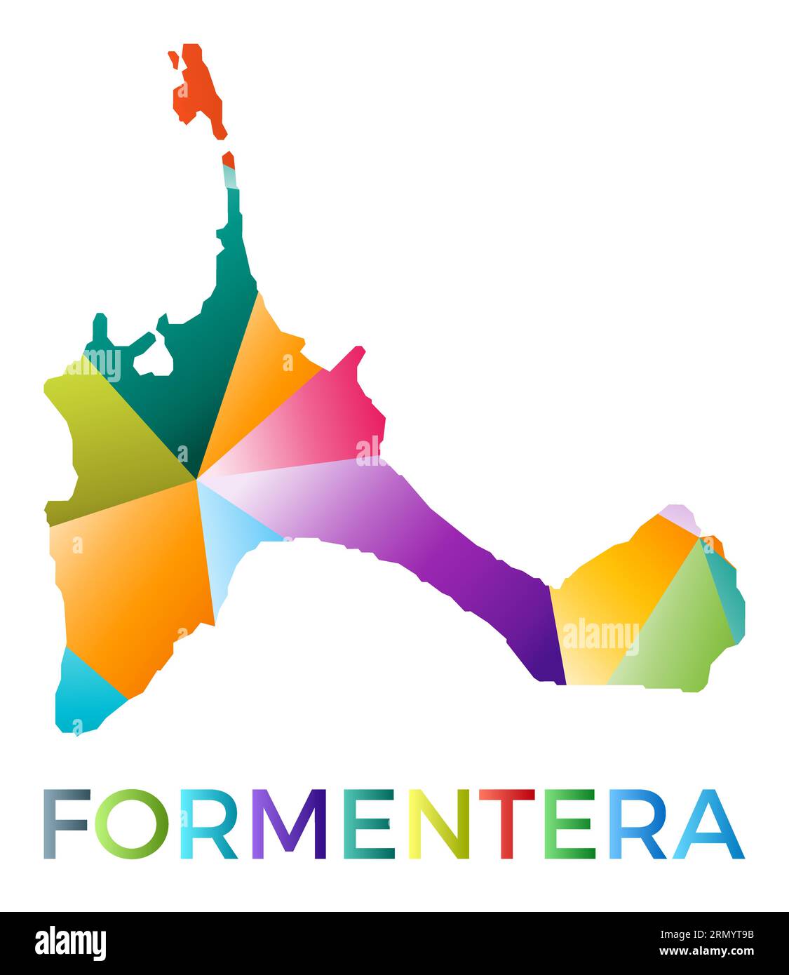Formentera map Stock-Vektorgrafiken kaufen - Alamy