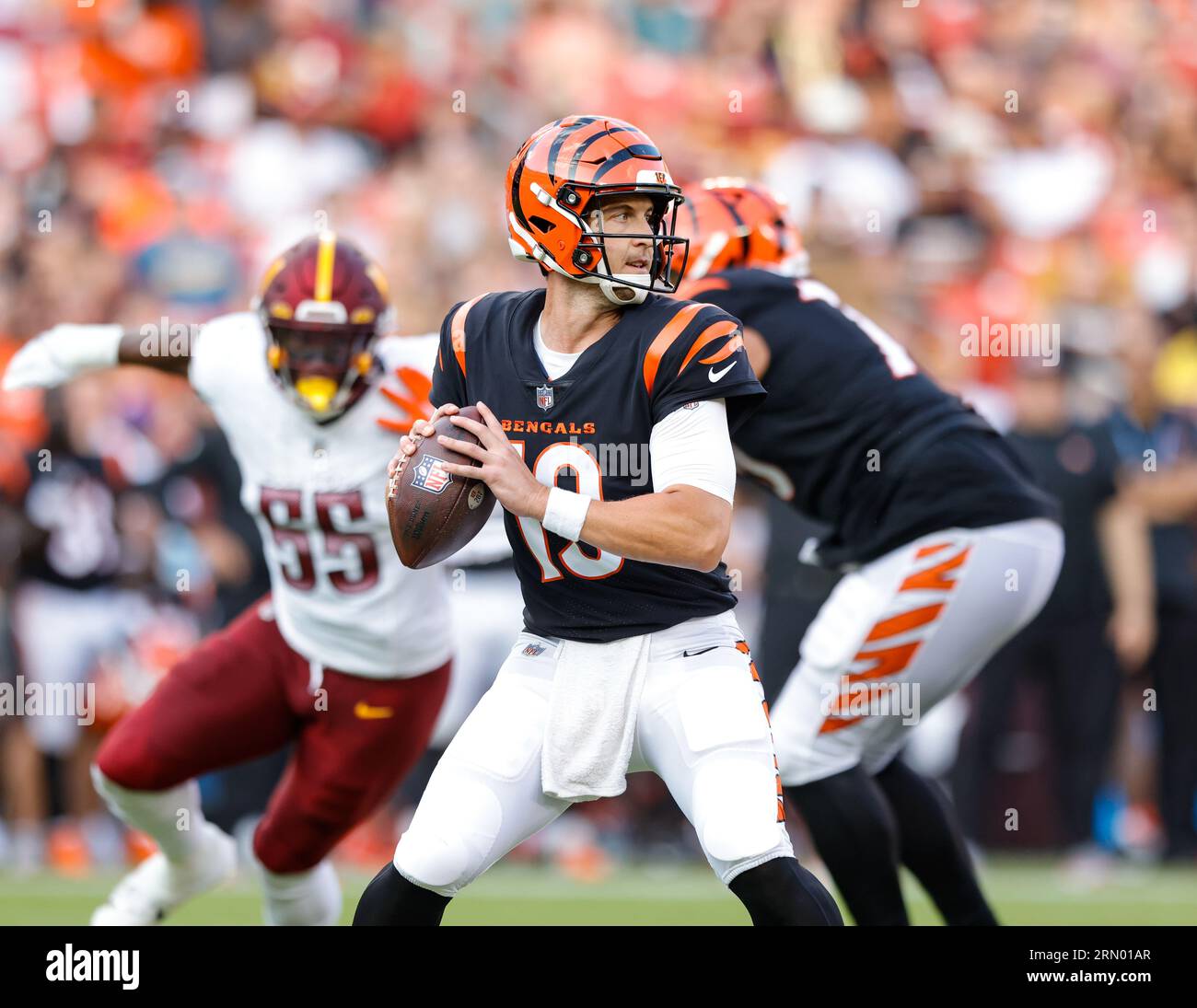 Die commanders besiegten die bengals 21 19 -Fotos und -Bildmaterial in ...