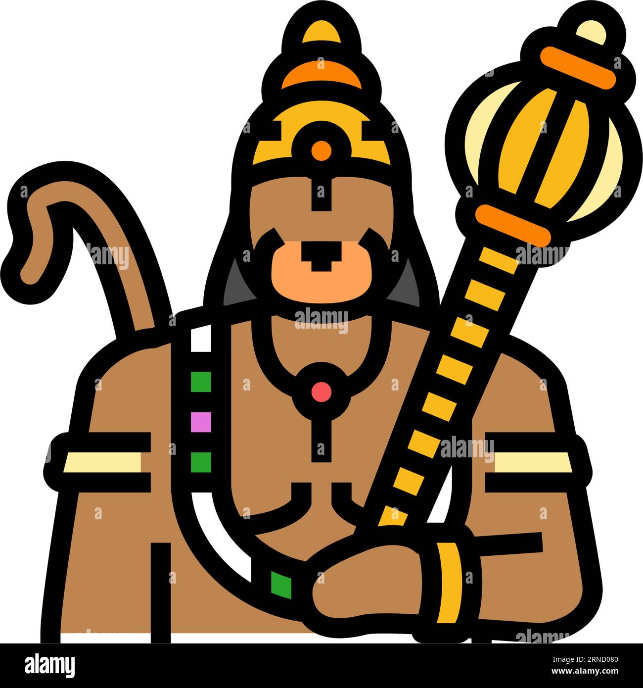 God lord hanuman Stock-Vektorgrafiken kaufen - Alamy