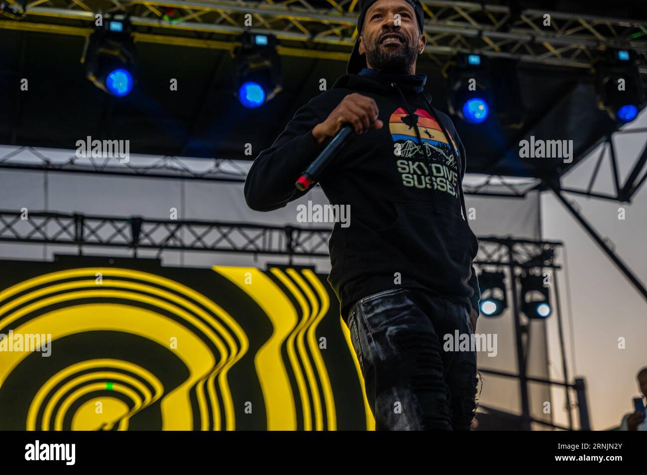 Newark, New Jersey, USA. September 2023. Reginald Noble als US ...