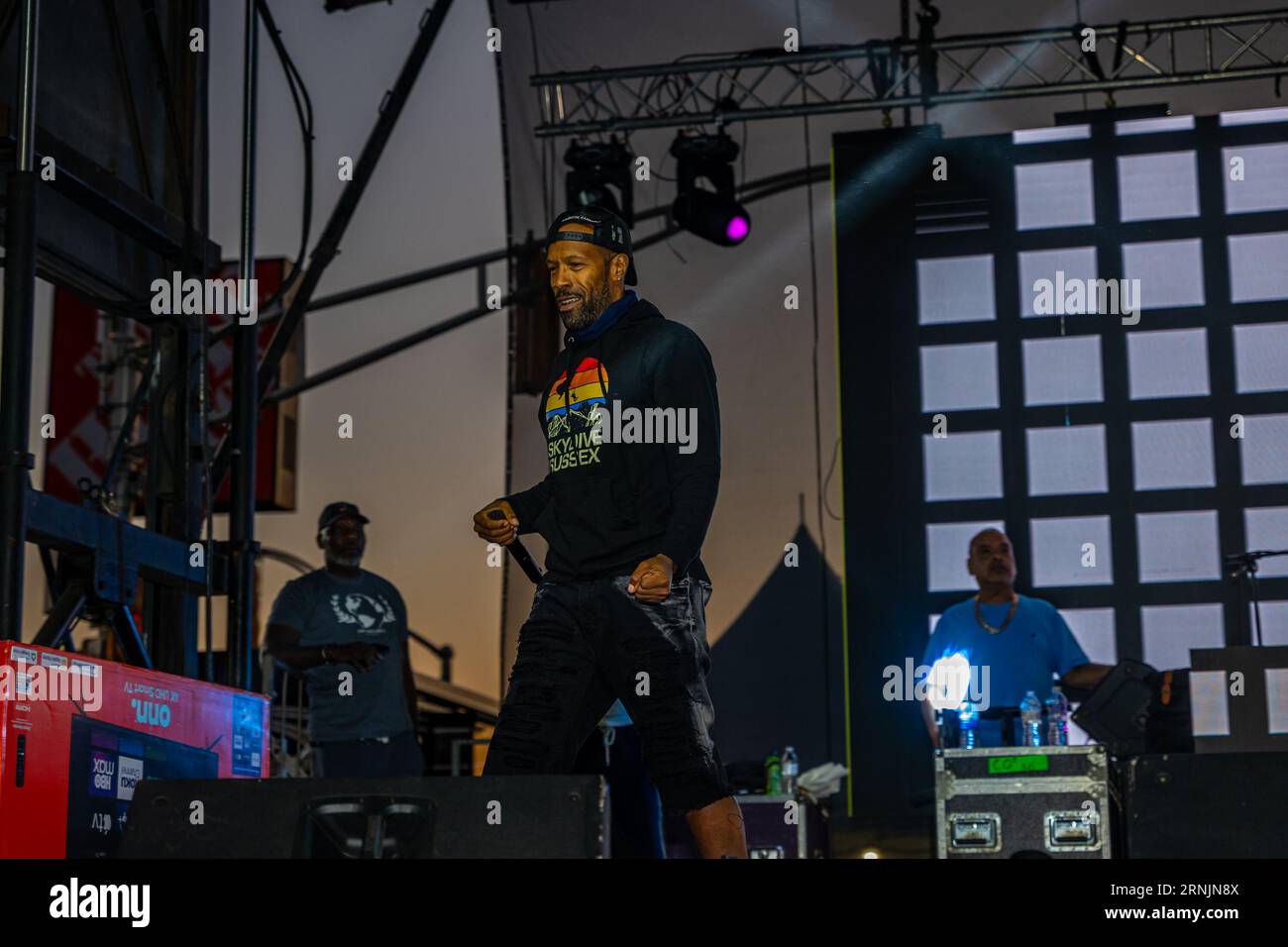 Newark, New Jersey, USA. September 2023. Reginald Noble als US ...