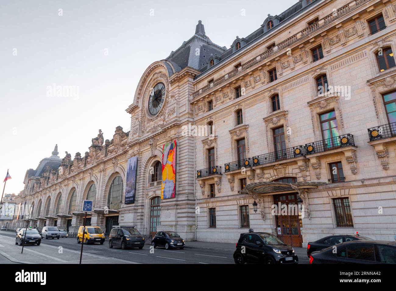 Paris, Frankreich - 24. Januar 2022: Das Orsay-Museum ist ein Museum in ...