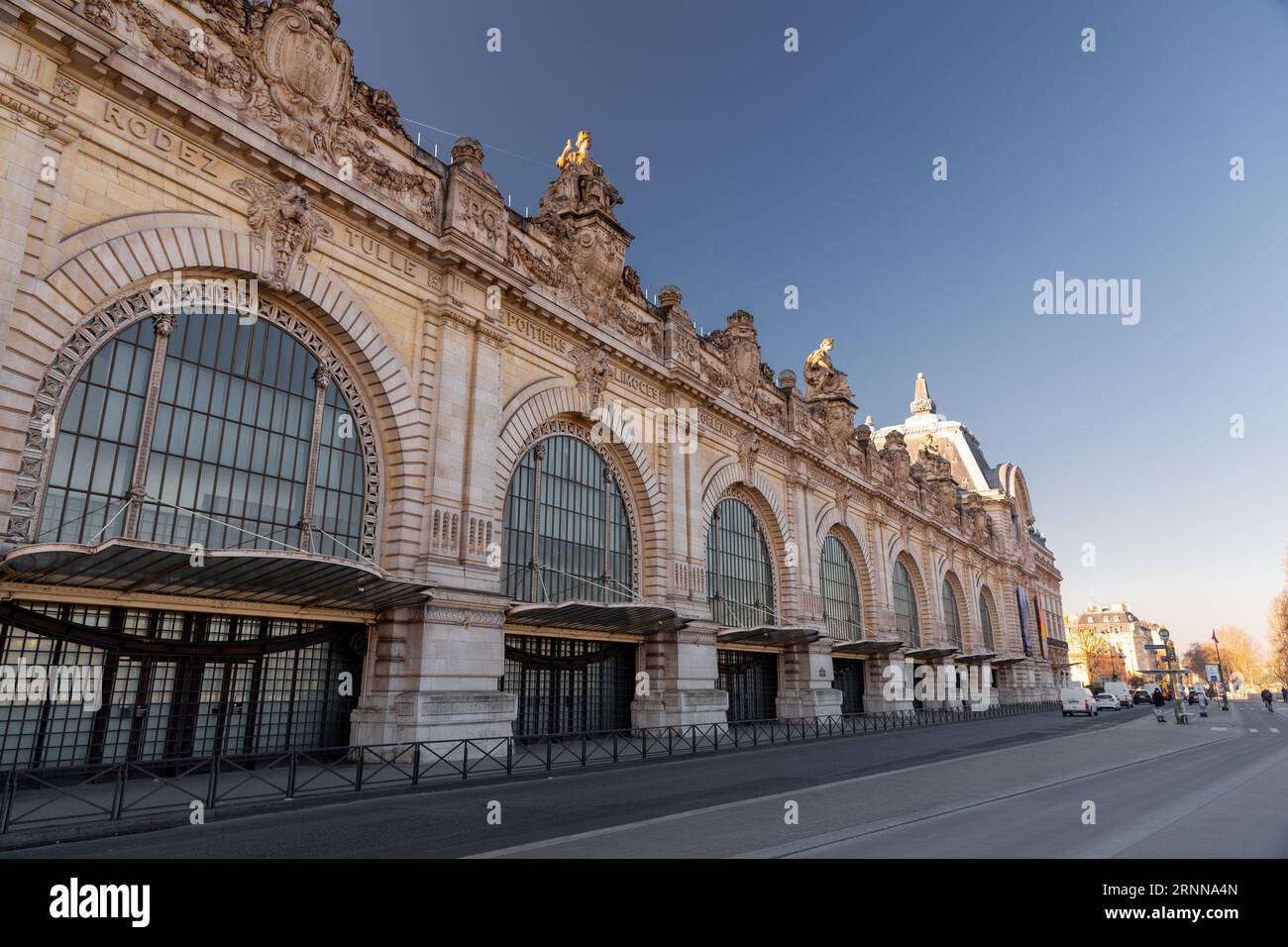 Paris, Frankreich - 24. Januar 2022: Das Orsay-Museum ist ein Museum in ...