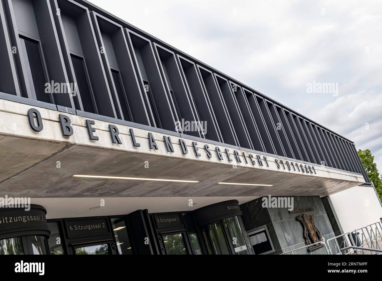Neues Gerichtsgebäude des Oberlandesgerichts (OLG) in Stuttgart ...