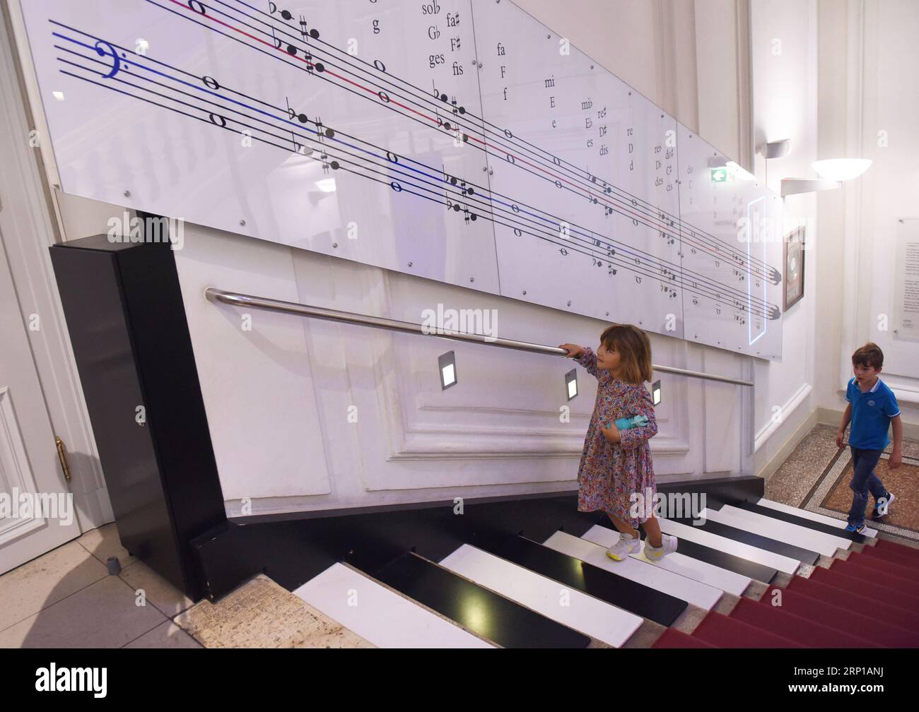 Wien, Österreich. September 2023. Am 2. September 2023 erklimmen die ...