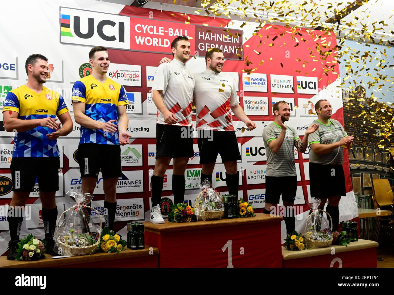 02.09.2023 UCI Radball Weltcup Radball Weltcup 2023 Siegerehrung Platz ...