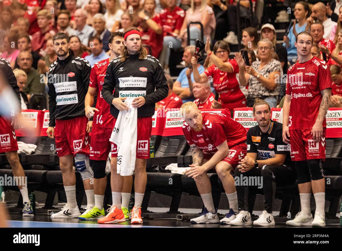 Aalborg, Dänemark. September 2023. Mikkel Hansen von Aalborg Handball ...