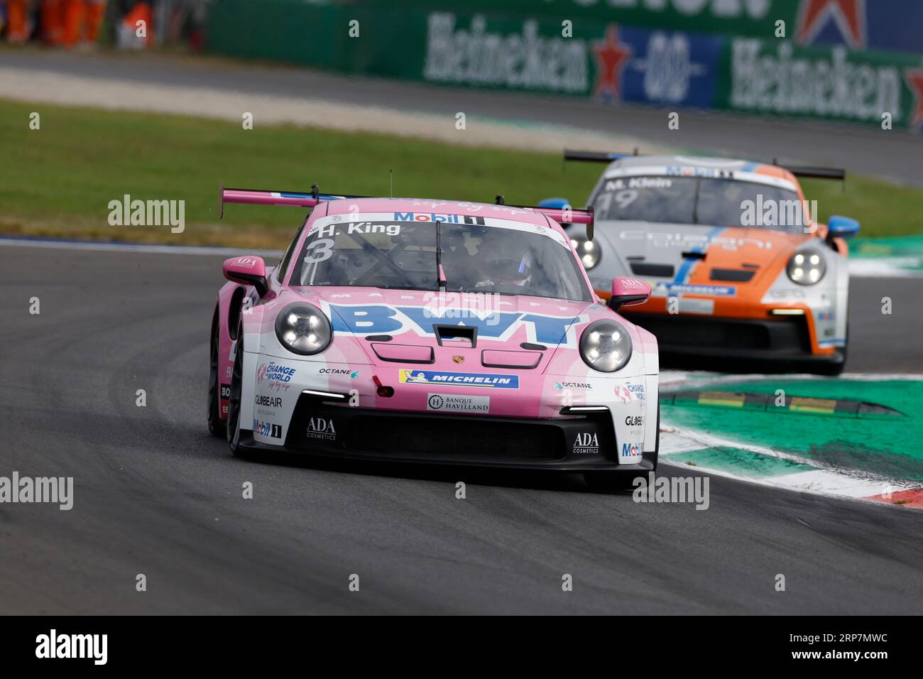 #3 Harry King (UK, BWT Lechner Racing), Porsche Mobil 1 Supercup beim ...