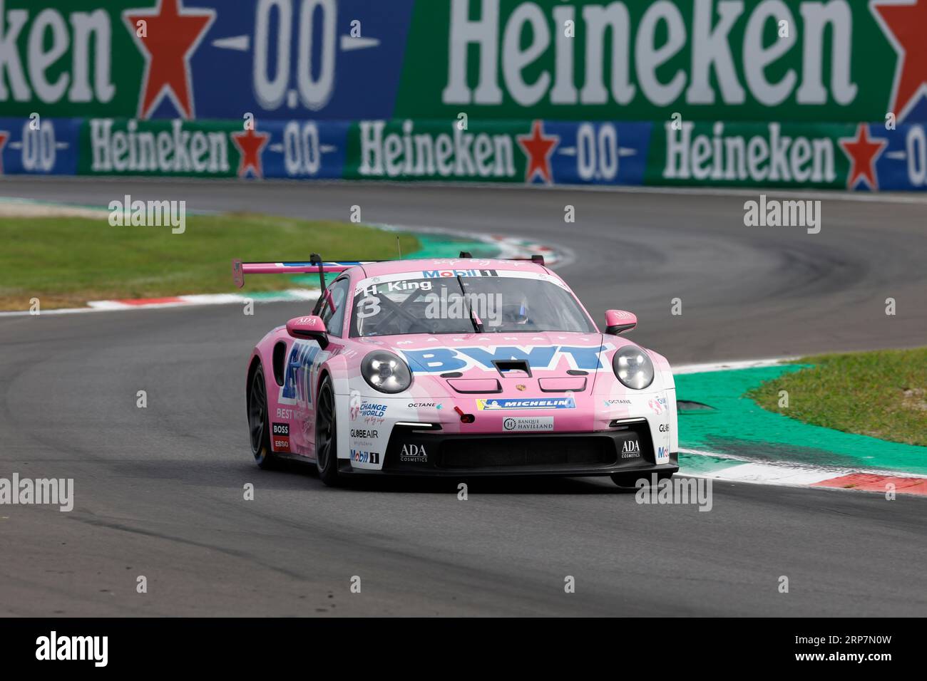 #3 Harry King (UK, BWT Lechner Racing), Porsche Mobil 1 Supercup beim ...