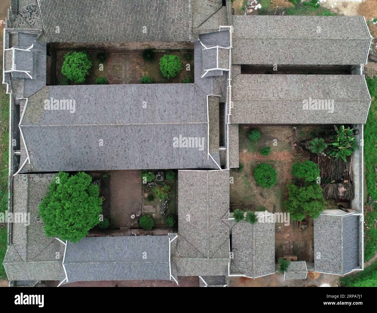 (190428) -- NANCHANG, 28. April 2019 (Xinhua) -- Luftaufnahme ...