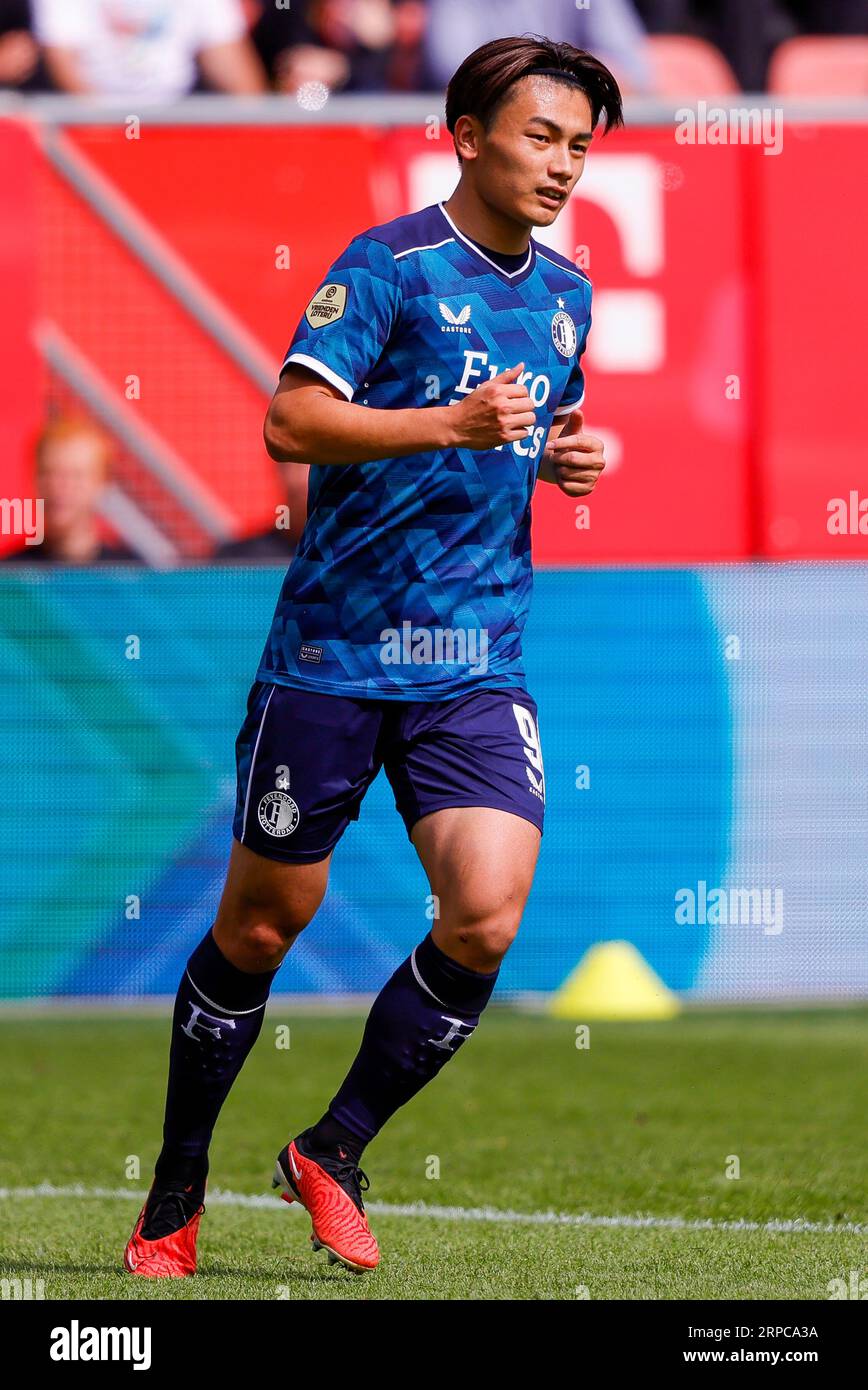 UTRECHT, NIEDERLANDE - 3. SEPTEMBER: Ayase Ueda (Feyenoord Rotterdam ...