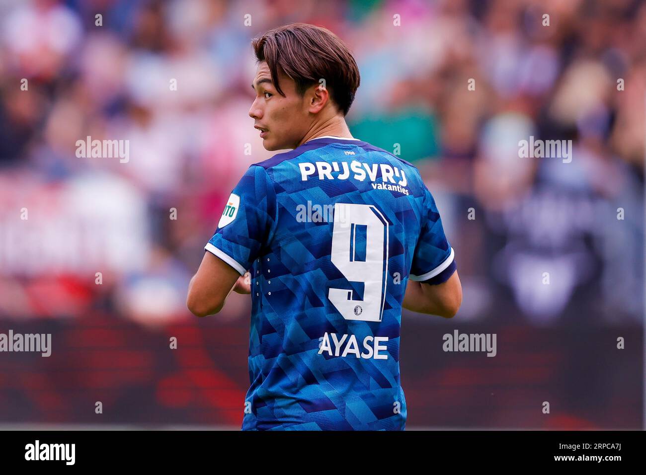 UTRECHT, NIEDERLANDE - 3. SEPTEMBER: Ayase Ueda (Feyenoord Rotterdam ...