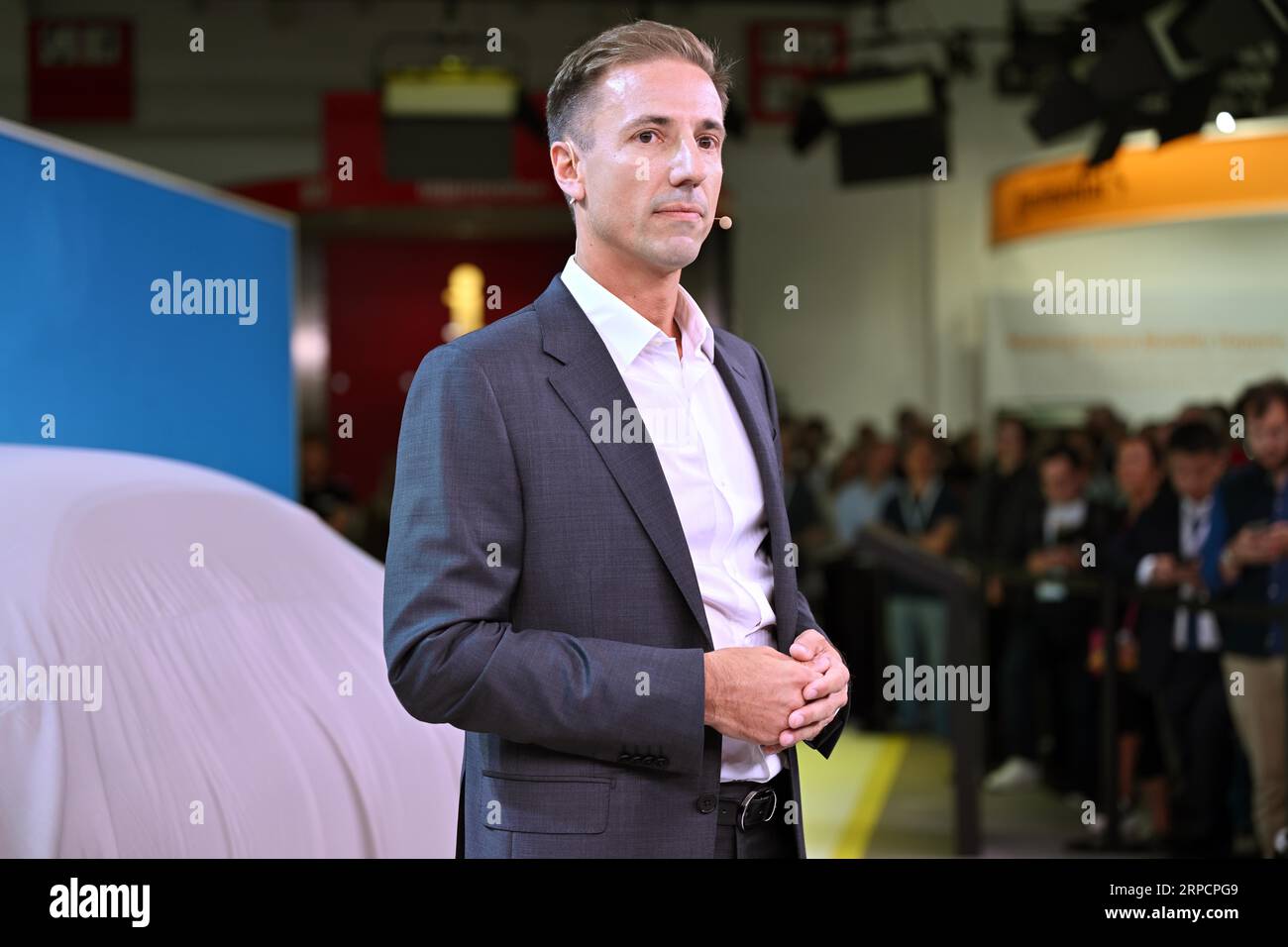 München, Deutschland. September 2023. Florian Huettl, Opel-CEO ...