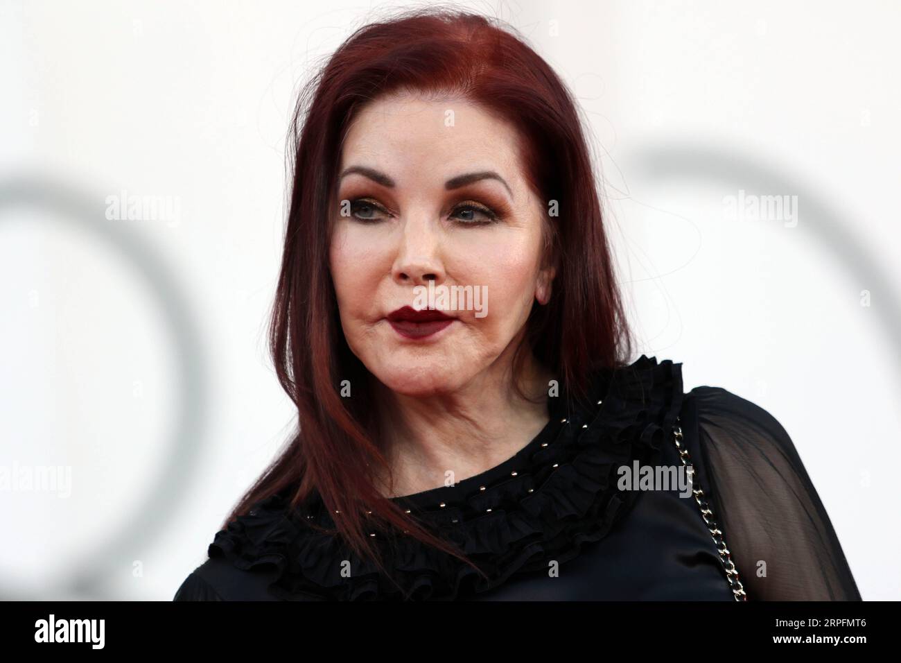 Italien, Lido di Venezia, 4. September 2023: Priscilla Presley besucht ...
