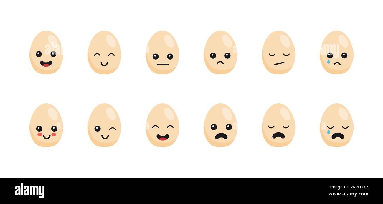 Ei emoji set -Fotos und -Bildmaterial in hoher Auflösung – Alamy