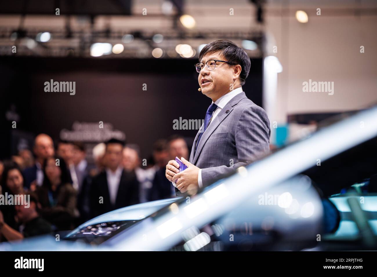 München, Deutschland. September 2023. Michael Shu, Geschäftsführer und ...