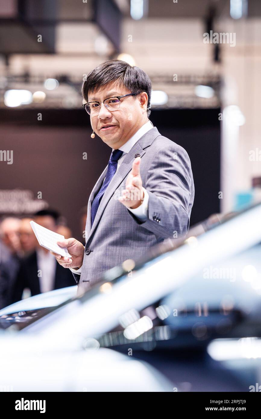 München, Deutschland. September 2023. Michael Shu, Geschäftsführer und ...