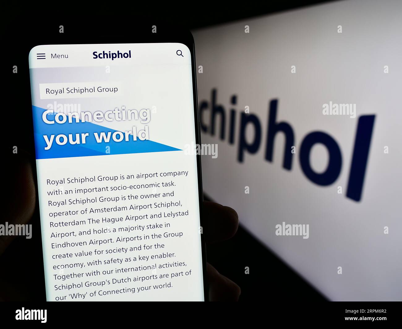 Schiphol amsterdam logo -Fotos und -Bildmaterial in hoher Auflösung – Alamy