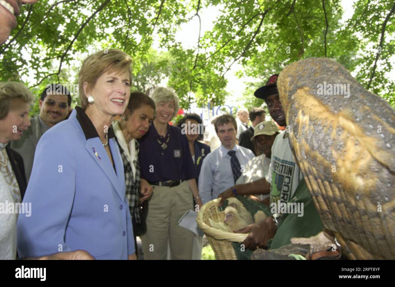 Christine Todd Whitman, Leiterin der Environmental Protection Agency ...