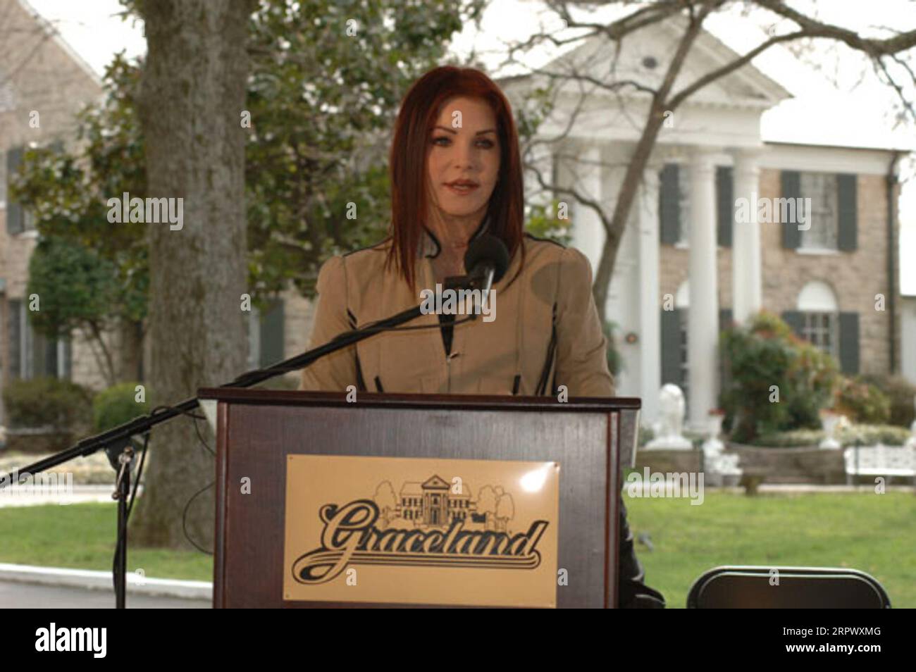 Veranstaltungen, die Graceland Mansion, Heimat von Elvis Presley ...