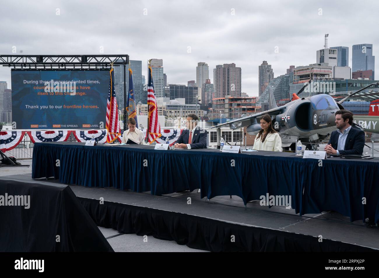 200525 -- NEW YORK, 25. Mai 2020 Xinhua -- New Yorker Gouverneur Andrew ...