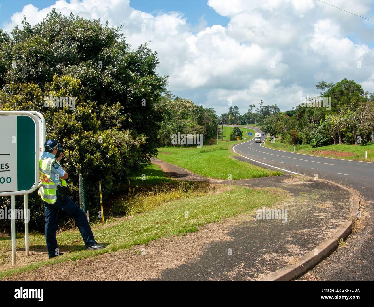 Police speed trap -Fotos und -Bildmaterial in hoher Auflösung – Alamy
