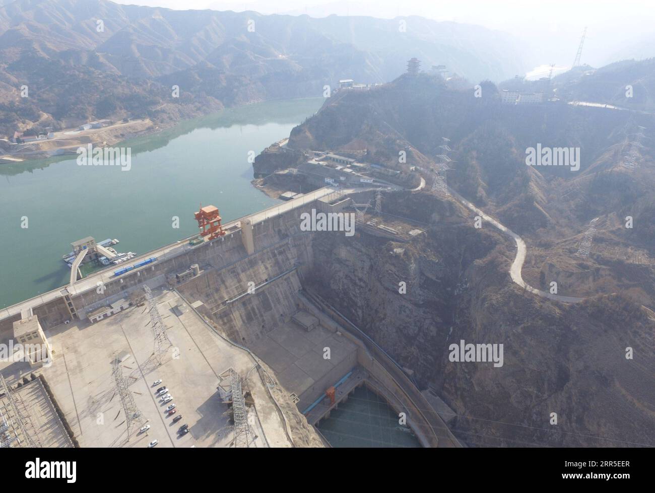 210103 -- LINXIA, 3. Januar 2021 -- Arieal-Foto vom 3. Januar 2021 ...