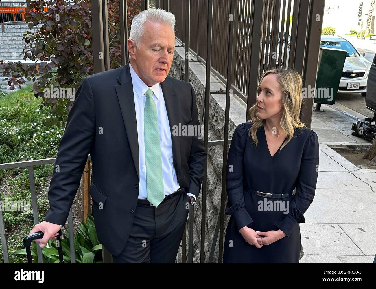 Deputy District Attorney Reinhold Mueller, left, and Deputy District ...