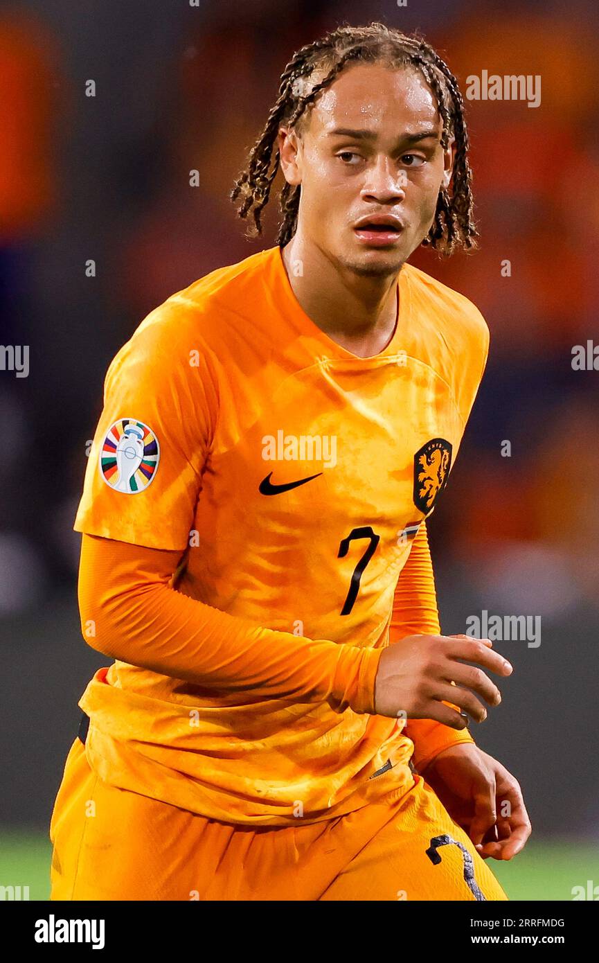 EINDHOVEN, NIEDERLANDE - 7. SEPTEMBER: Xavi Simons (Niederlande ...