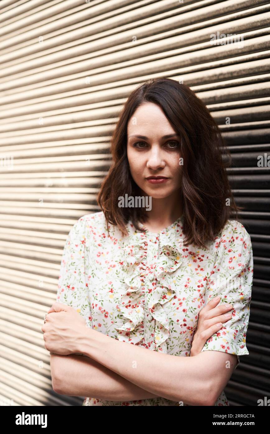 Die Schauspielerin Tuppence Middleton fotografierte 2019 in London ...