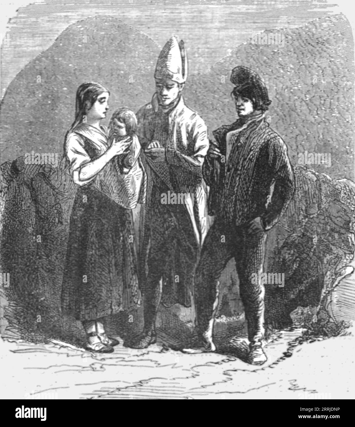 „Icelanders; an Icelanders Notes on Iceland“, 1875. Aus „Illustrated ...