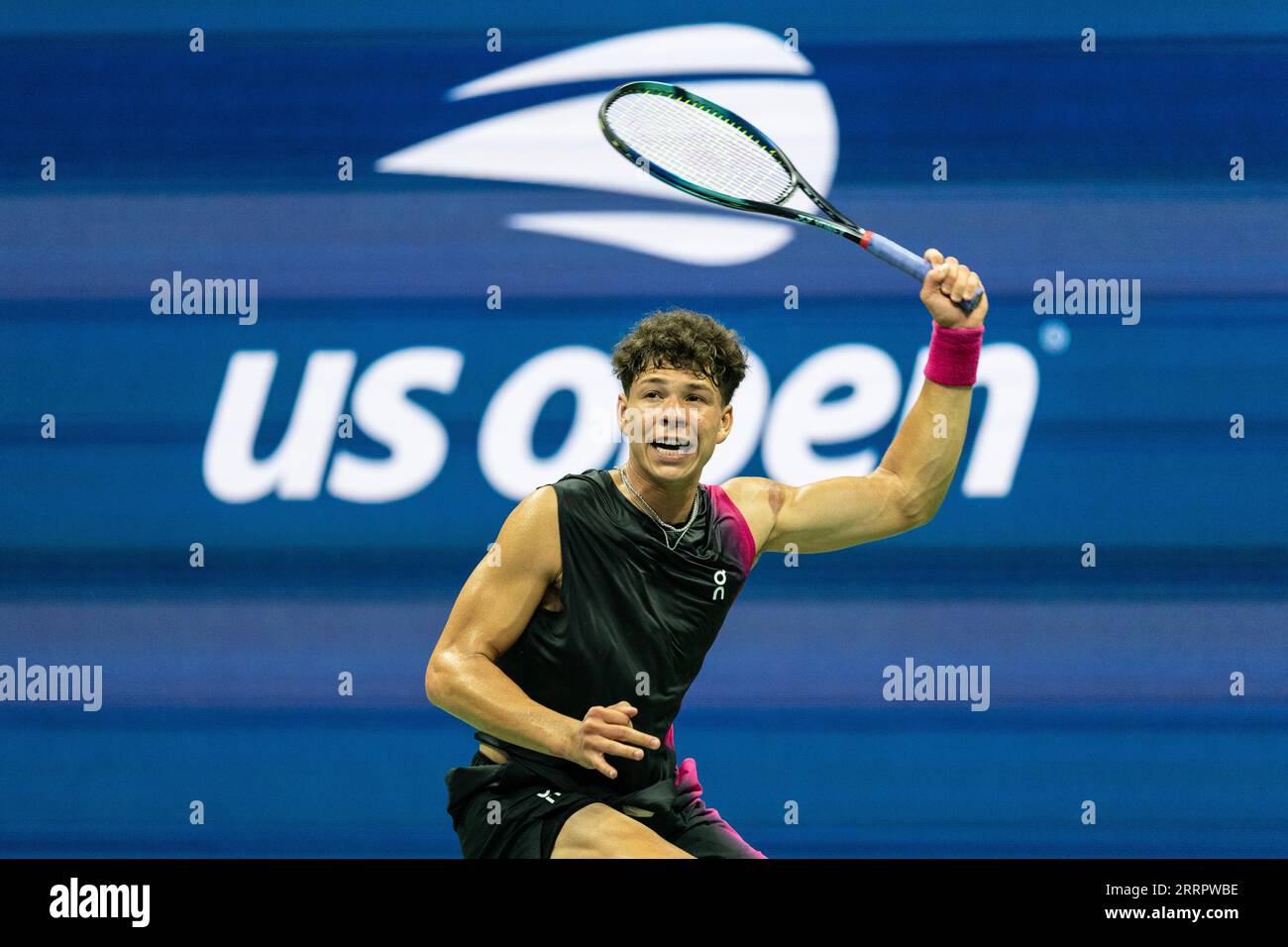 Ben Shelton aus den USA kehrt in der Halbfinalrunde gegen Novak ...