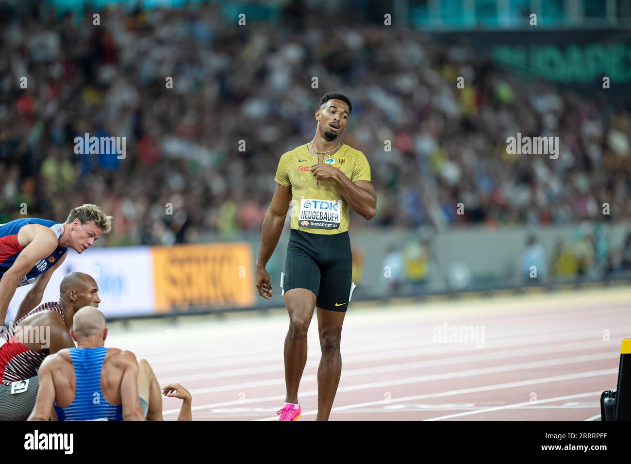 Leo Neugebauer nahm an den 1500 Metern der Leichtathletik ...
