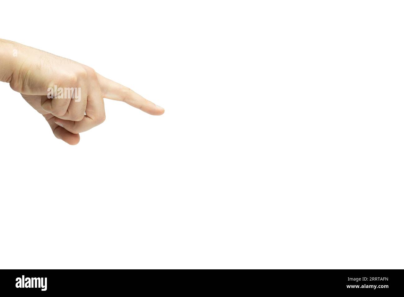 Hand sign forefinger -Fotos und -Bildmaterial in hoher Auflösung – Alamy