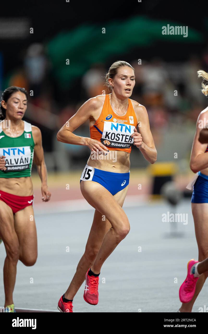 Maureen Koster nahm an der 5000-Meter-Staffel der Leichtathletik ...